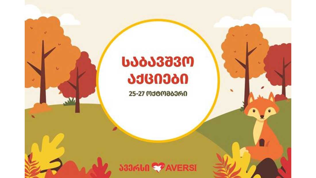 გრანდიოზული ფასდაკლება ბავშვთა მოვლის პროდუქტებზე! - ავერსი