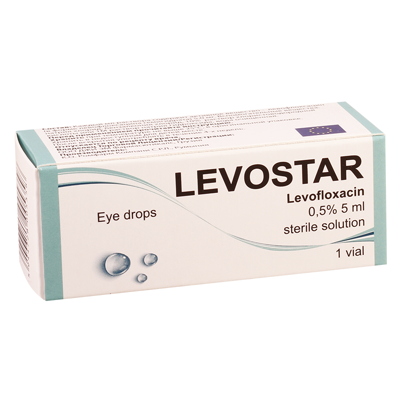 Levostar 0.5% 5ml eye dr - Aversi