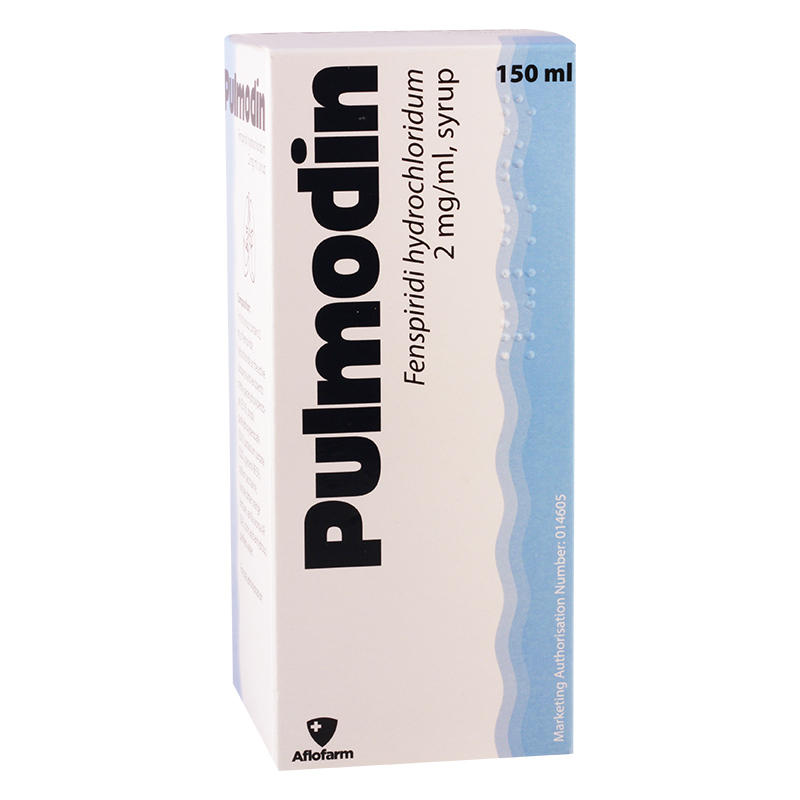 Pulmodin 2mg/ml 150ml syrup - Aversi