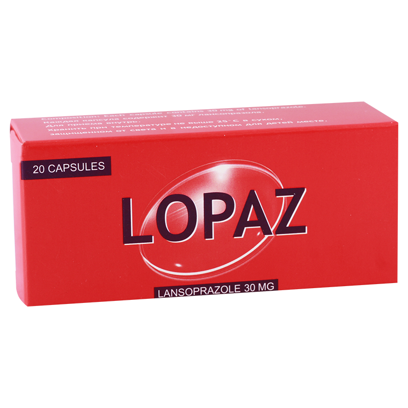 Lopaz 30mg #20caps - Aversi