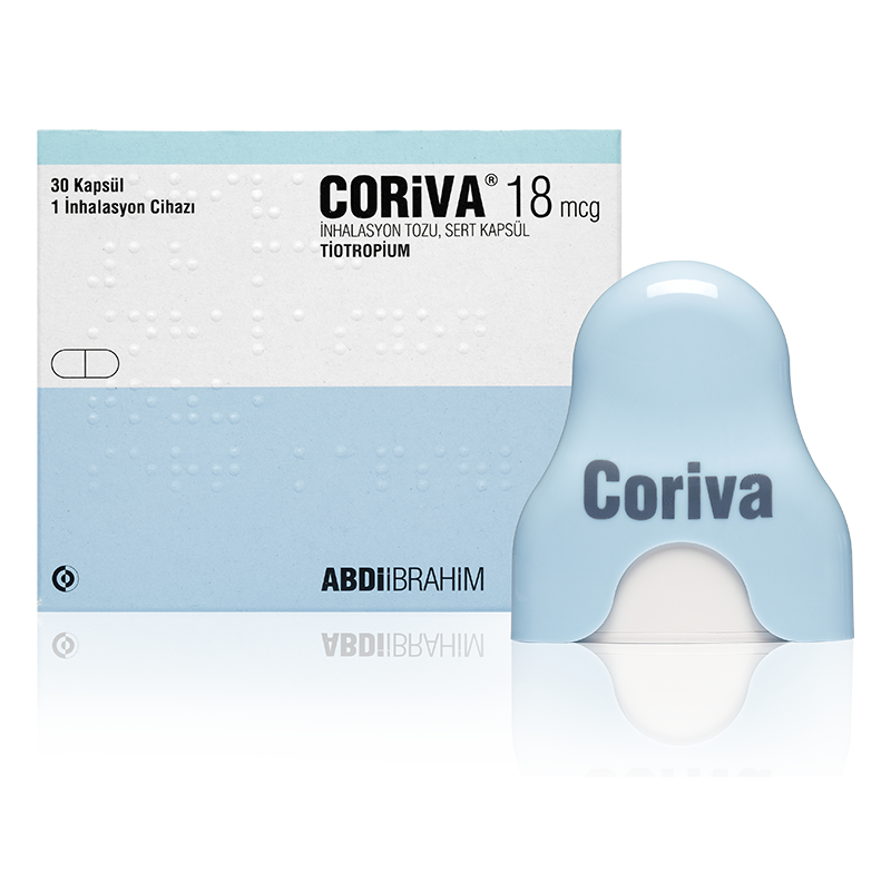 Coriva 18mkg inhaler#30caps - Aversi