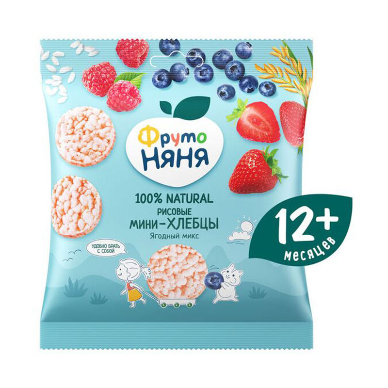 Fruto Nanny - Mini rice cakes - Aversi