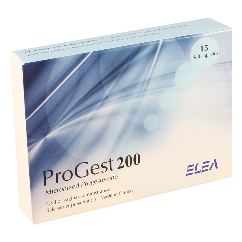 პროგესტი 200მგ #15კაფს - ავერსი