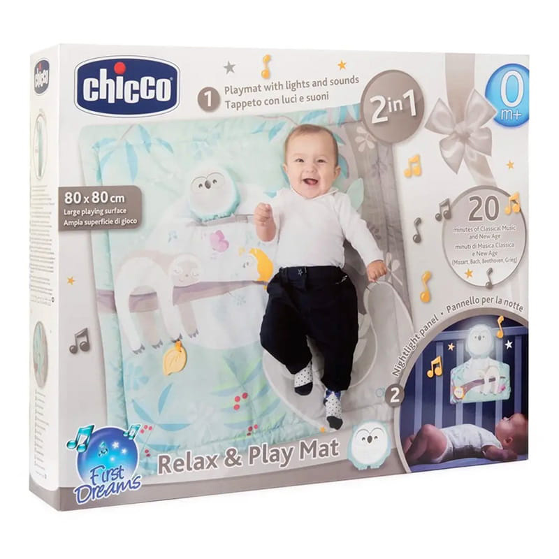 CHICCO-TOY 2IN1 PLAY MAT - Aversi