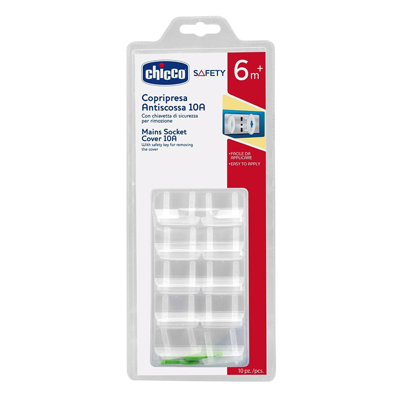 CHICCO-SOCKET COVERS 10 PCS. - Aversi