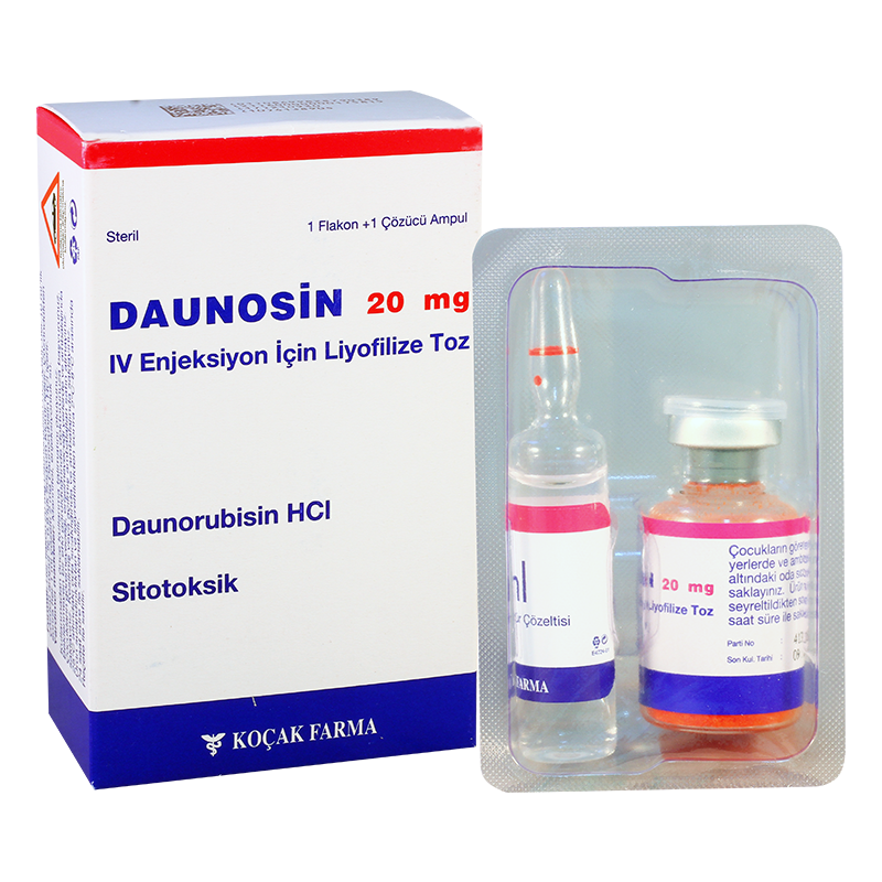 Daunocin 20mg #1fl - Aversi