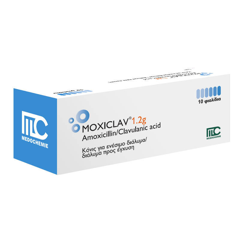 Moxiclav 1.2mg #10fl - Aversi