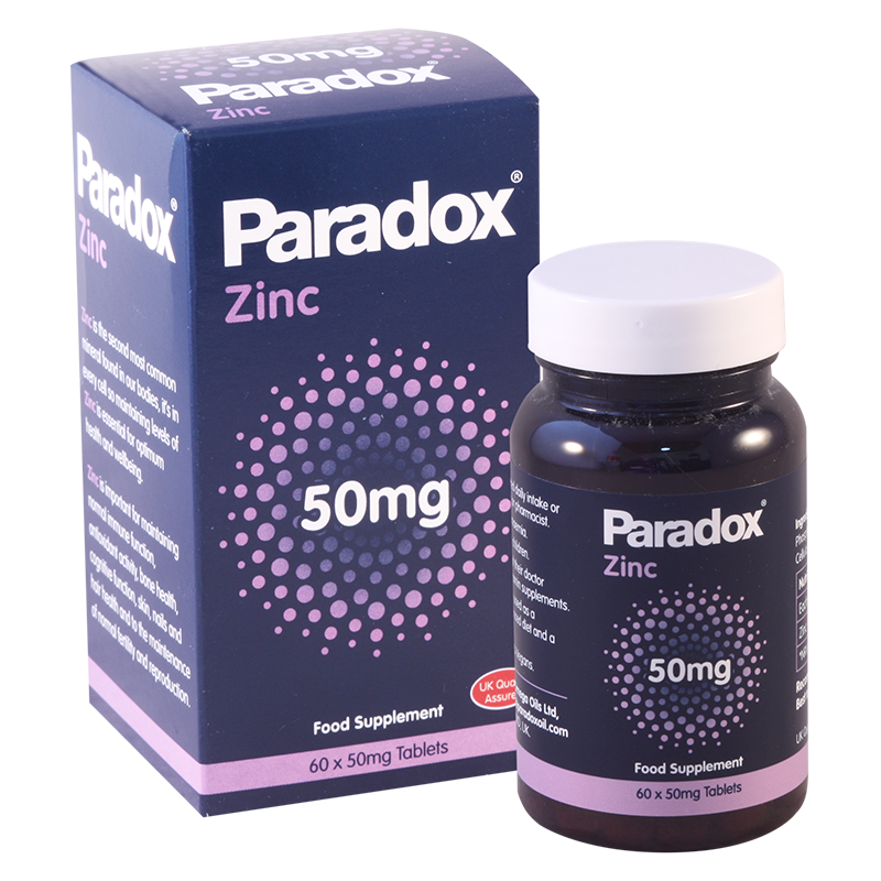Paradox Zinc 50mg#60t - Aversi
