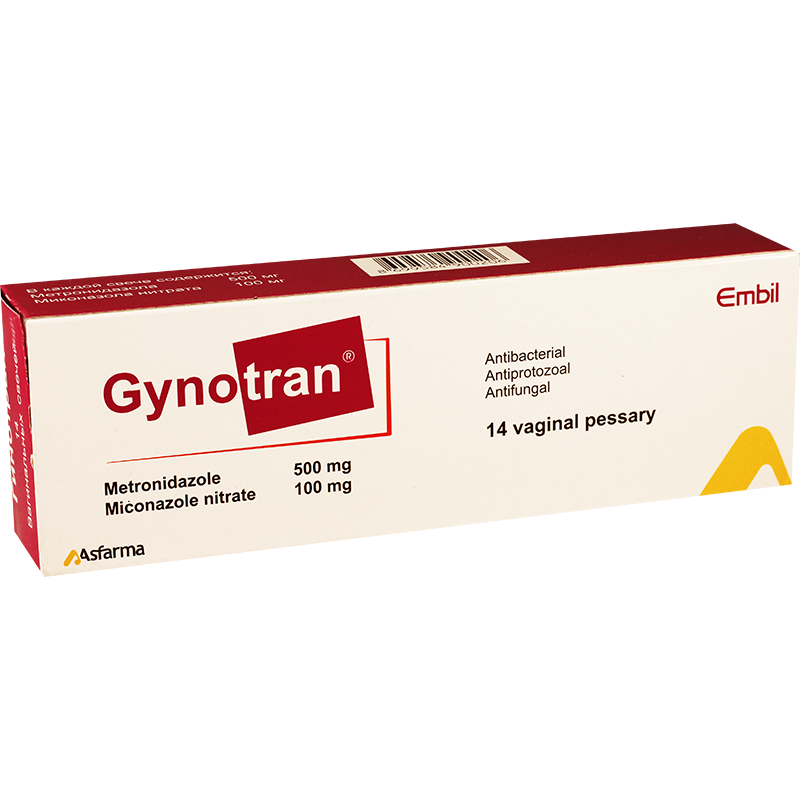 გინოტრანი #14ტ.ვაგინალური - ავერსი