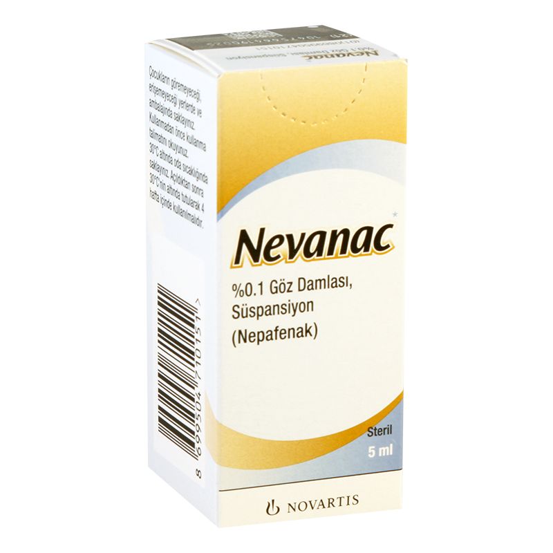 Nevanac 0.1% 5ml eye dr - Aversi