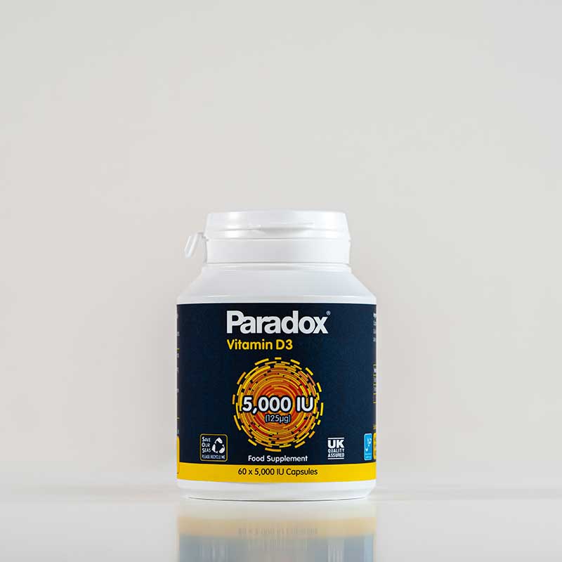 Pardox Vit D3 5000IU #60caps - Aversi