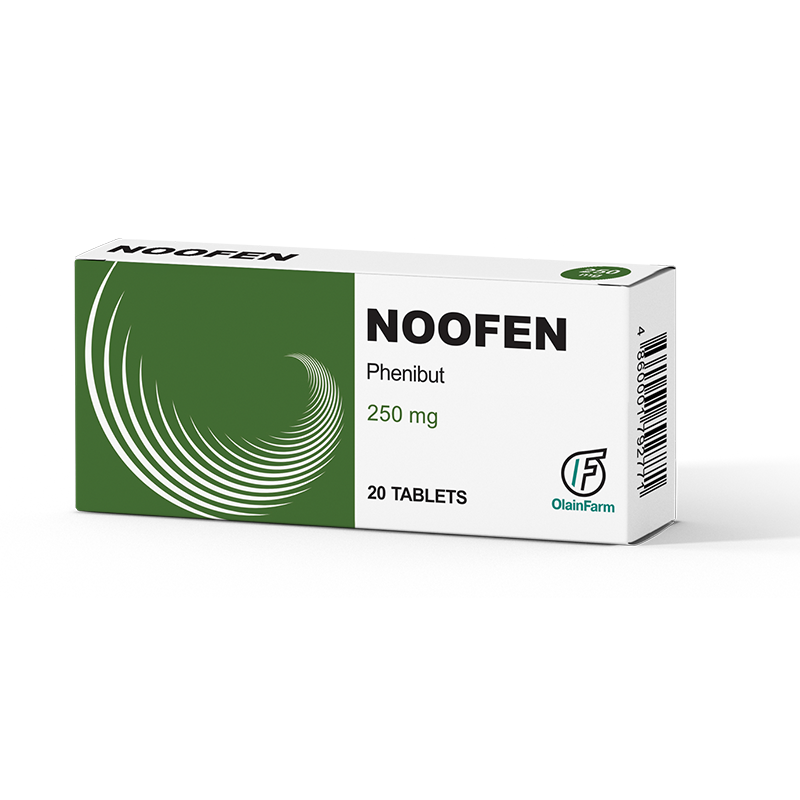 ნოოფენი 250მგ #20ტ - ავერსი