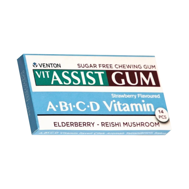 Vit Assist Gum A.B1.C.D Vitami - Aversi