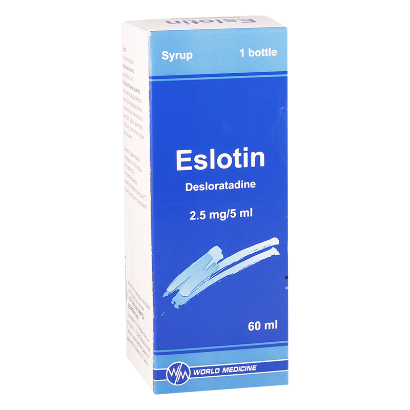 ესლოტინი 2.5მგ/5მლ 60მლ სიროფ - ავერსი
