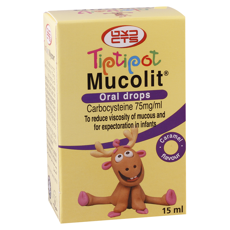 ტიპტიპოტ მუკოლიტ75მგ/მლ15მლ წვ - ავერსი