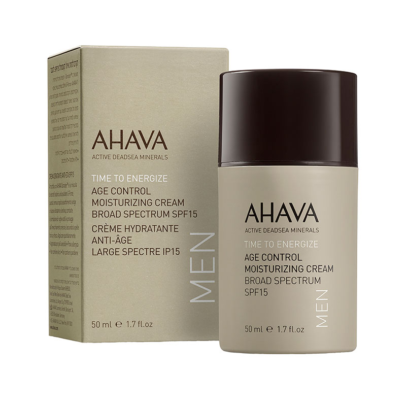 აჰავა-მამაკაცის ნაოჭების კრემი SPF15 - ავერსი