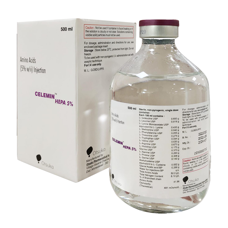 Celemin hepa 5% 500ml fl - Aversi