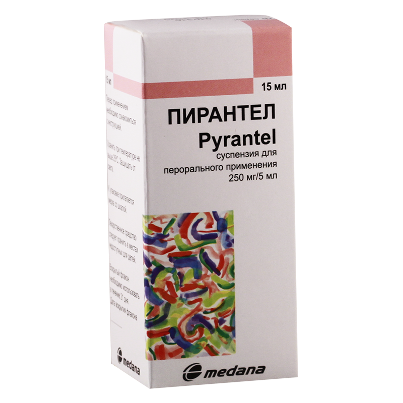 Pyrantel 250mg/5ml 15ml susp. - Aversi