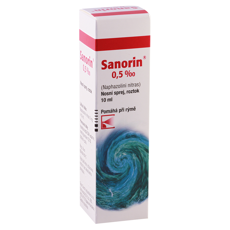 Sanorin 0.5% 10ml spray - Aversi