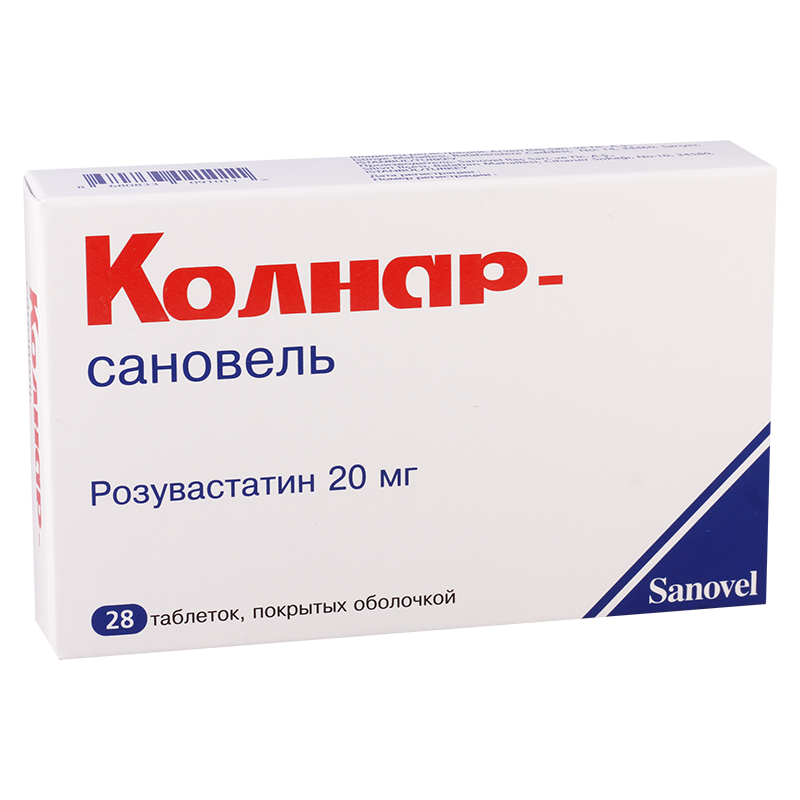 Colnar-Sanovel 20mg #28t - Aversi