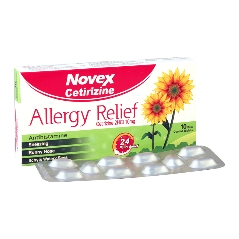 Novex Cetiriz10mg #10t - Aversi