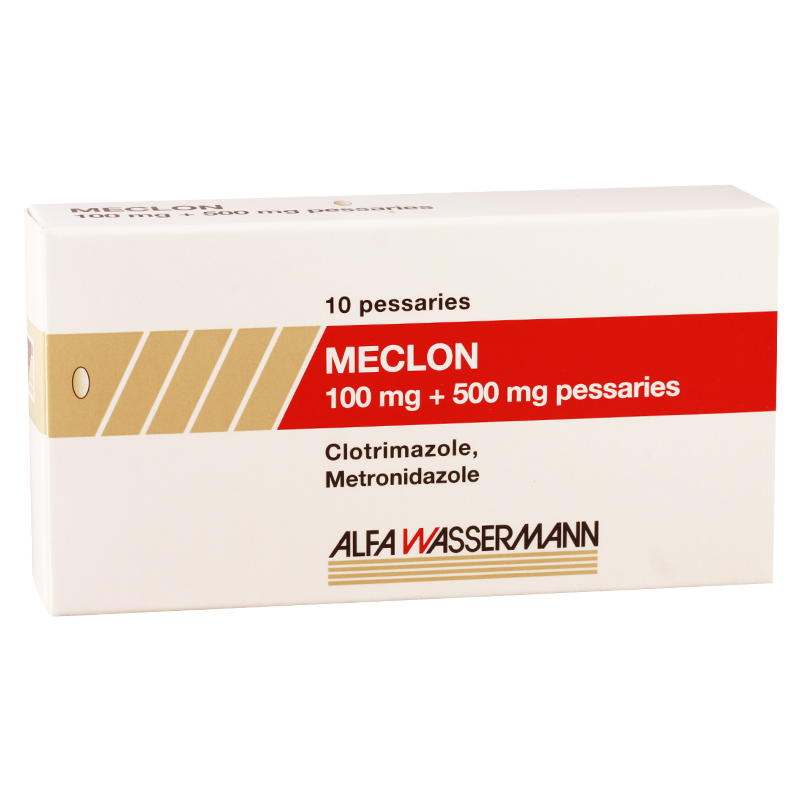 Meclon 100mg+500mg #10vag.supp - Aversi