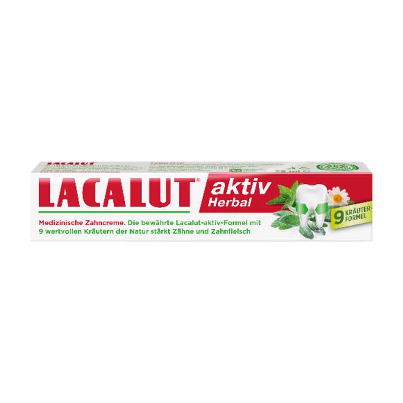 Lacalut aktiv herbal ZC 75 ml - Aversi